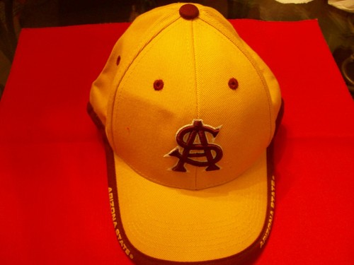 PRE OWNED, NEW, RARE, ARIZONA STATE BASEBALL CAP HAT | eBay
