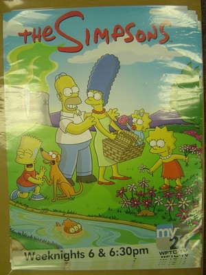 The Simpsons Family Picnic My 29 WFTC TV Poster 18x24 inches | eBay