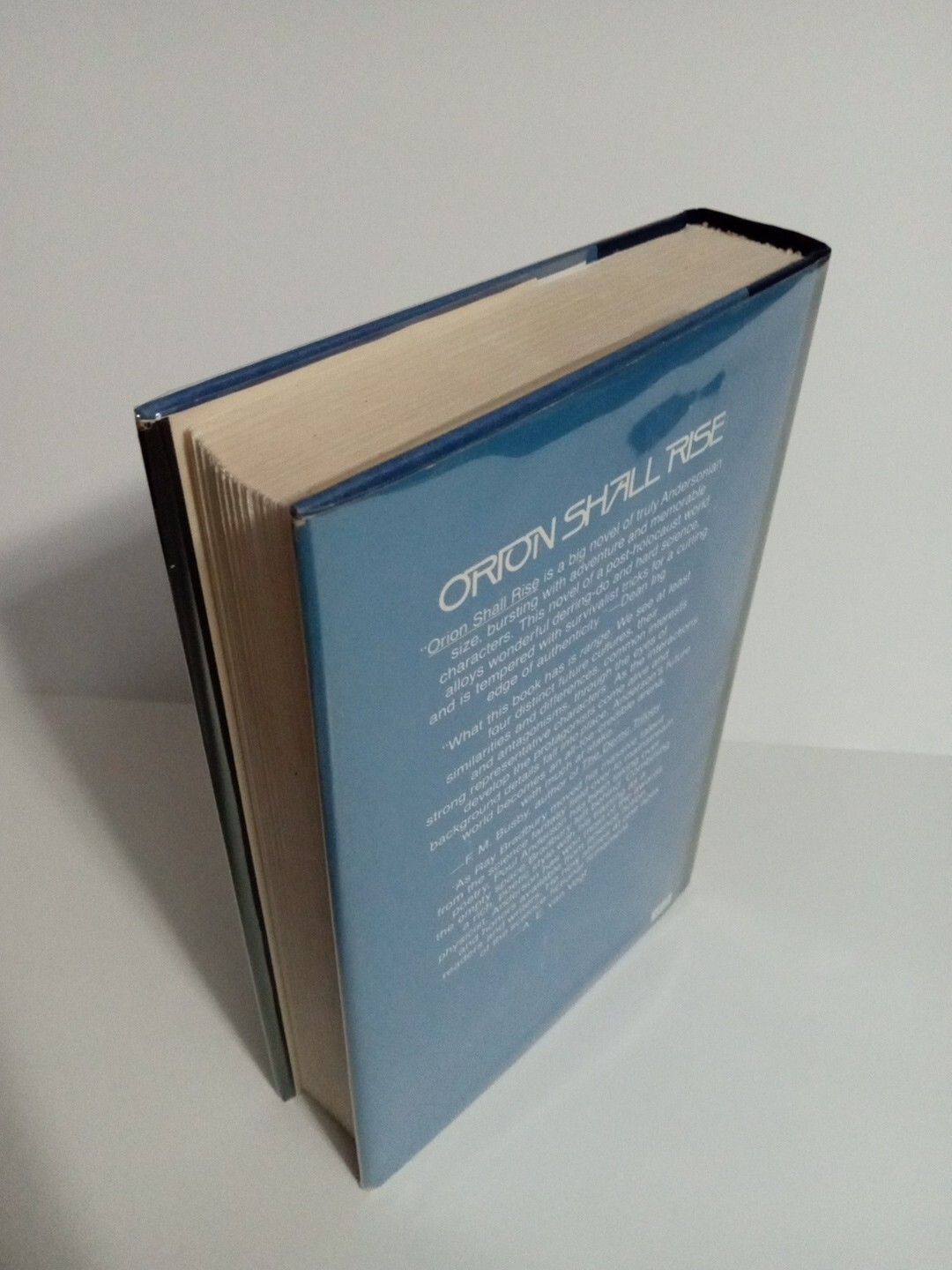 Orion Shall Rise by Poul Anderson, 1983 BCE Timescape Books | eBay