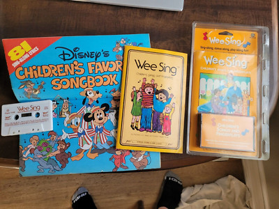 Wee Sing Children's Songs and FingerPlays Cassette Tape and Songbook ...