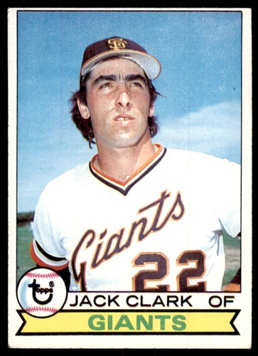1979 Topps Baseball Card Jack Clark D San Francisco Giants #512 | eBay