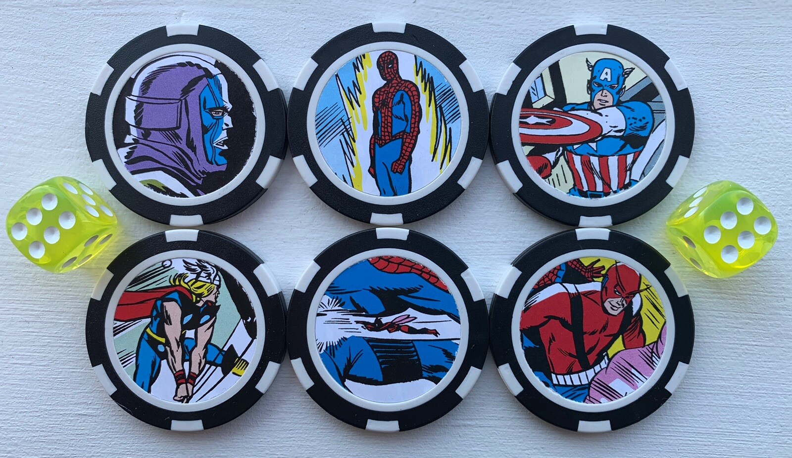 Action Tokens for HEROCLIX from Avengers #11, Kang’s Spider-Man Robot ...