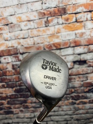 Taylor Made Driver 10 Loft USA Pittsburgh Persimmon 44" Grip Rite Metal ...