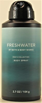 Bath & Body Works FRESHWATER Deodorant Deodorizing Body Spray for Men 3 ...