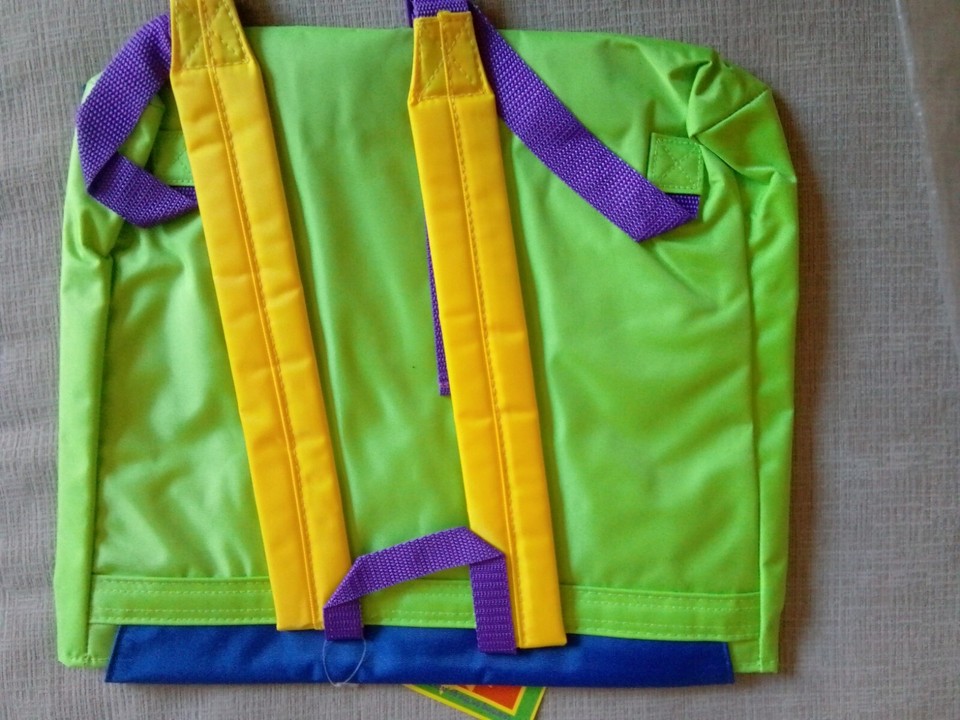 Green Blue LeapFrog LeapPad BackPack Messenger Carrier Bag Yellow ...