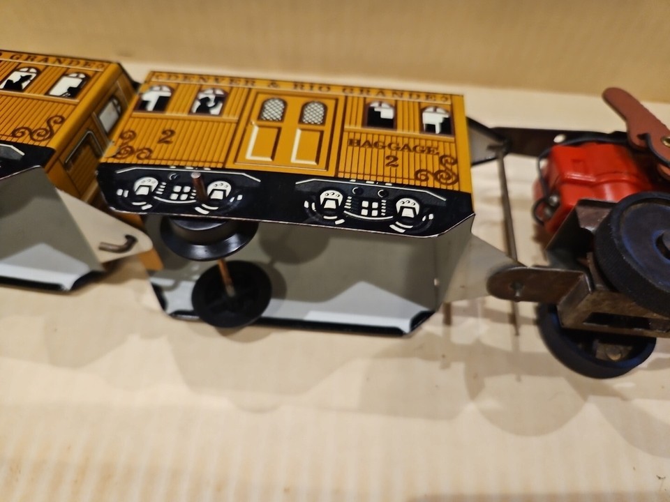 1965 Marx Guid-A-Train Battery Powered Train Set W/ Box - TESTED Non ...