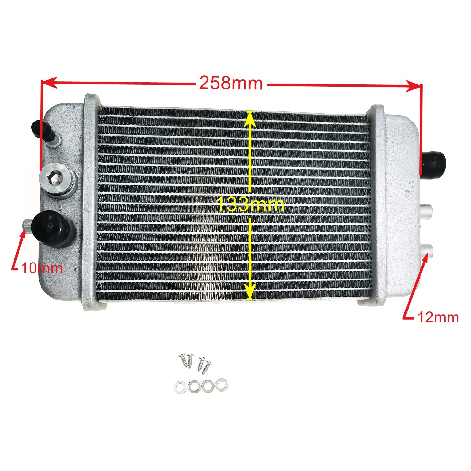 Radiator for Derbi Senda 50, Aprilia RX 50, SX 50, Gilera RCR 50, SMT ...