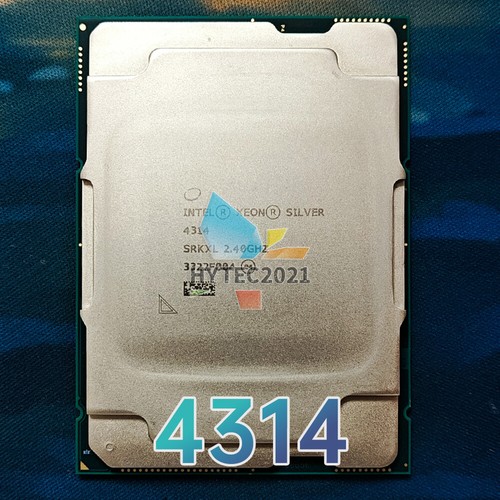 Intel Xeon Silver 4314 SRKXL 2.4GHz 16Cores 135W LGA4189 CPU Processor ...