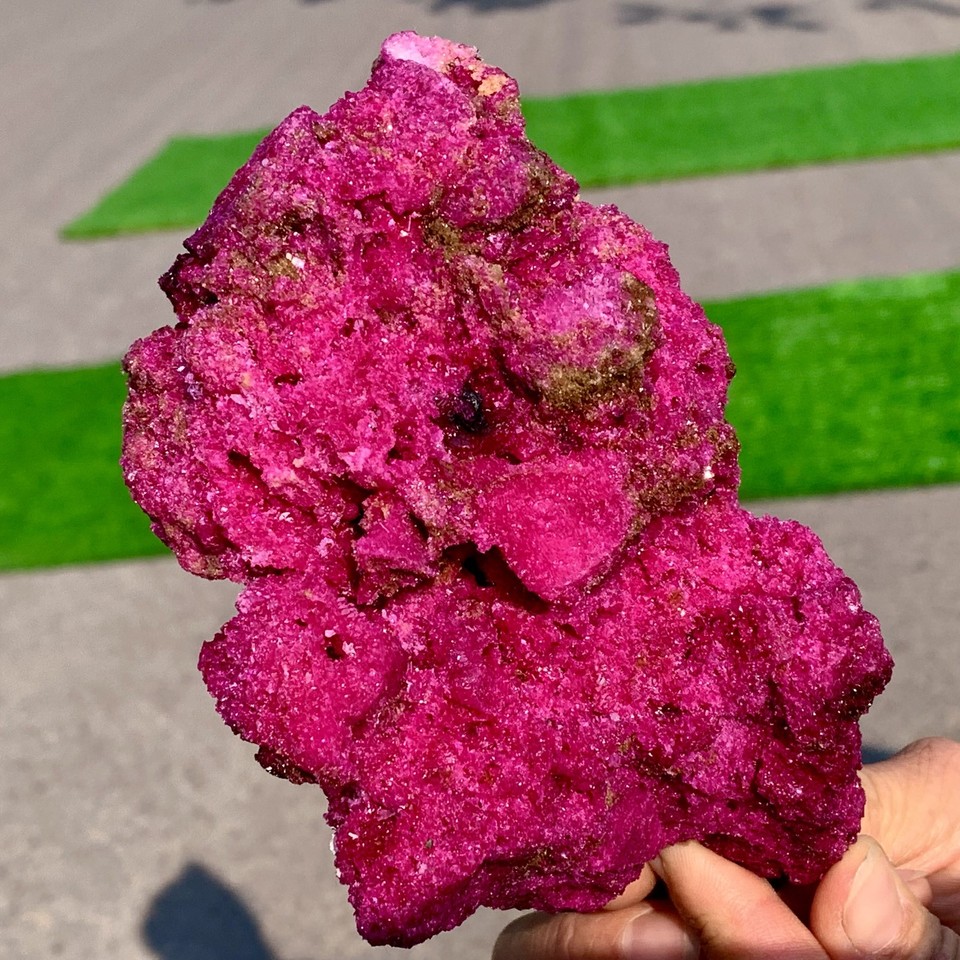 888G Natural Rough Red Corundum Phlogo Pit Mineral Spirits Ruby Raw ...
