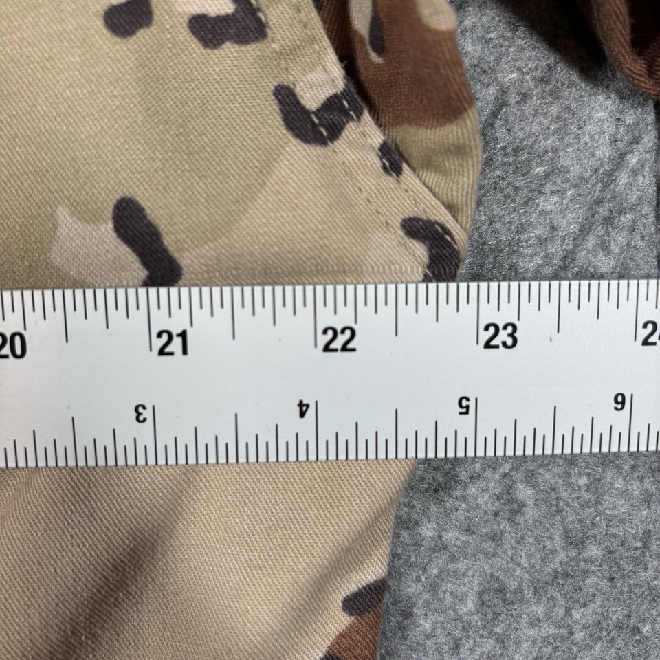 Vintage Military Jacket Men Med S Camo BDU Coat Chocolate Chip Desert ...