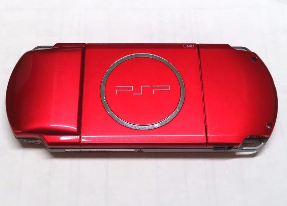 Psp Hard Body Radiant Red Psp-3000Rr Box Manual Missing | eBay