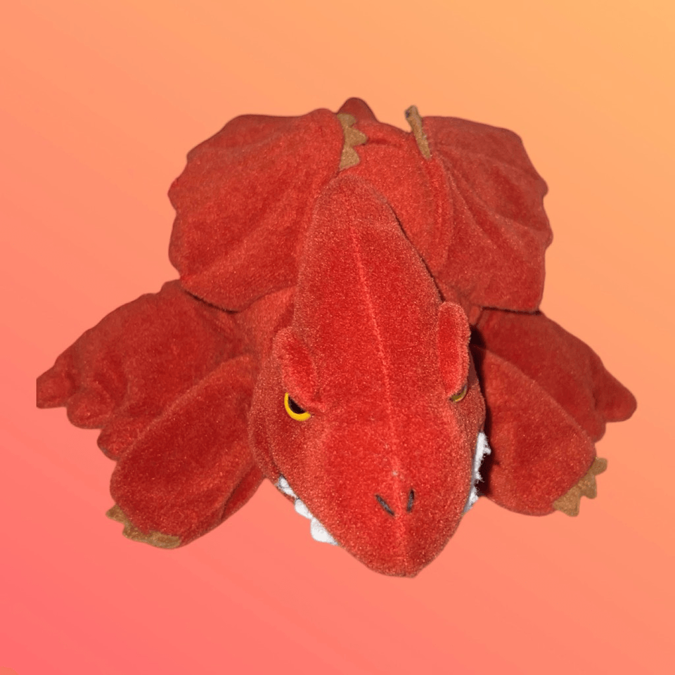 Vintage 1995 Plush Creations Dinosaur Pterodactyl Plush Hand Puppet 6 ...