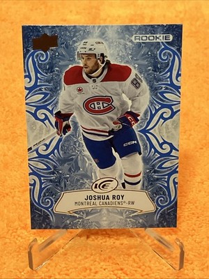Joshua Roy RC 2024-25 UD Ice #137 ROOKIE - Montreal Canadiens | eBay