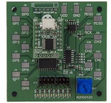 1Pcs ADM00419 Power Management IC Development Tools MCP2210 Breakout ...