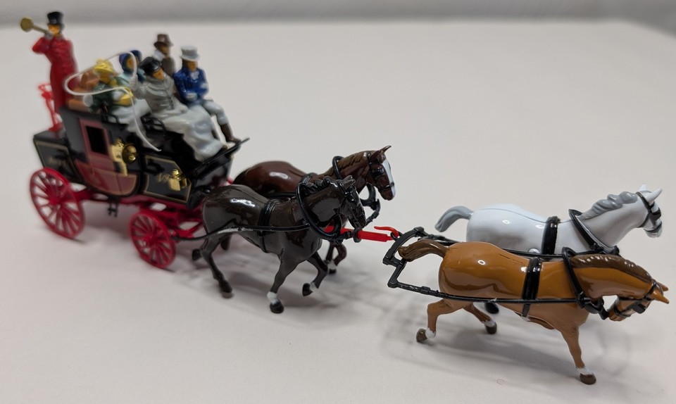 Models of Yesteryear YS-39 1820 Passenger Coach And Horses Special ...