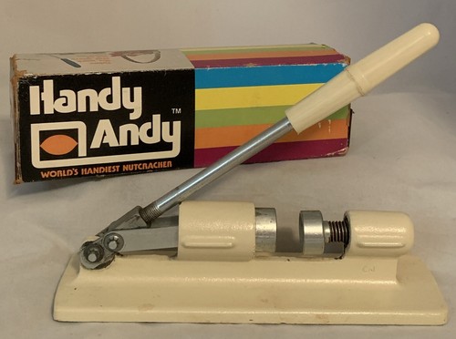 Vintage Handy Andy Nutcracker Cast Iron Heavy Base With Original Box | eBay