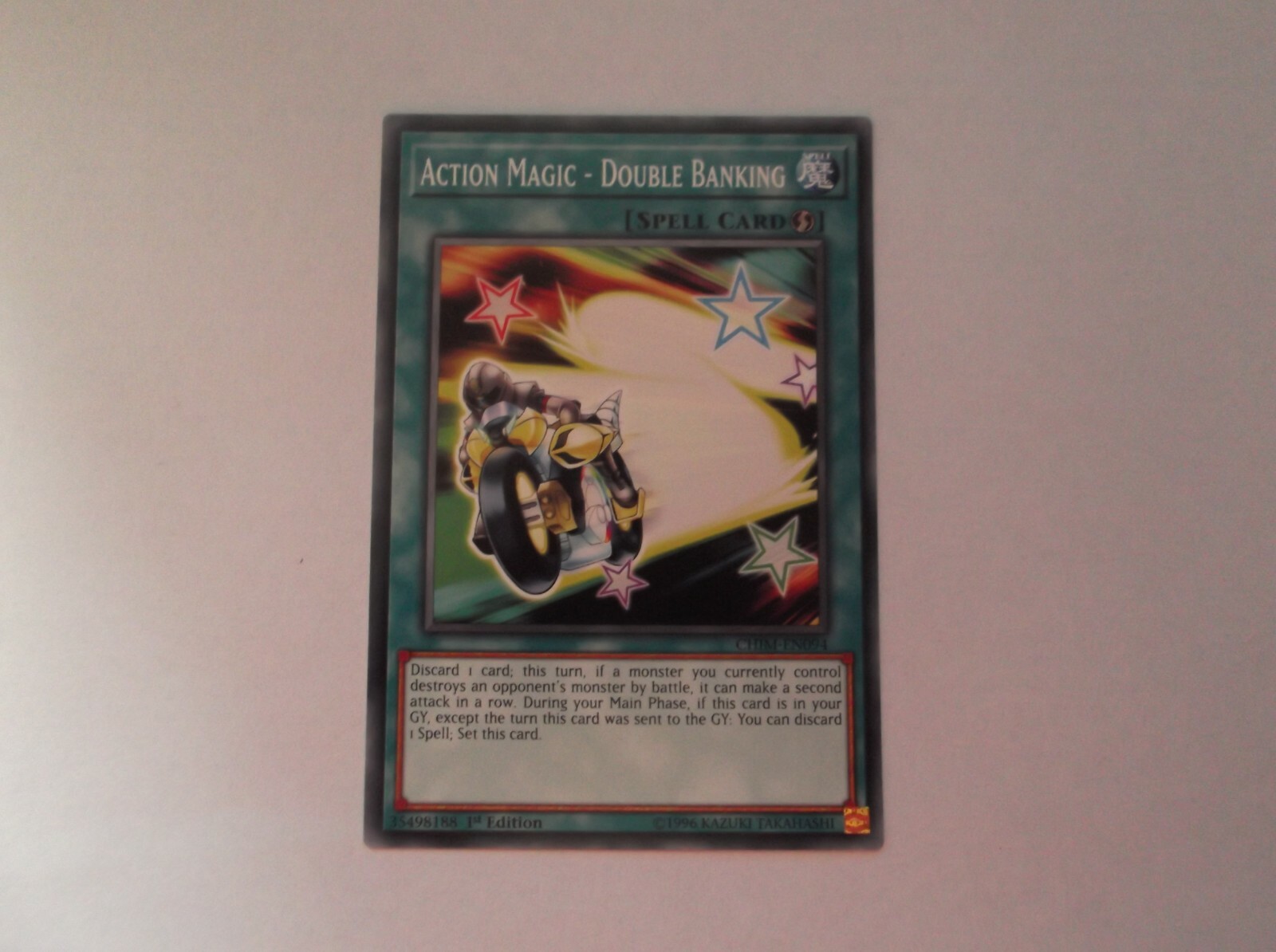 Yu-Gi-Oh! "ACTION MAGIC - DOUBLE BANKING" #Spell 1st Edition Trading ...