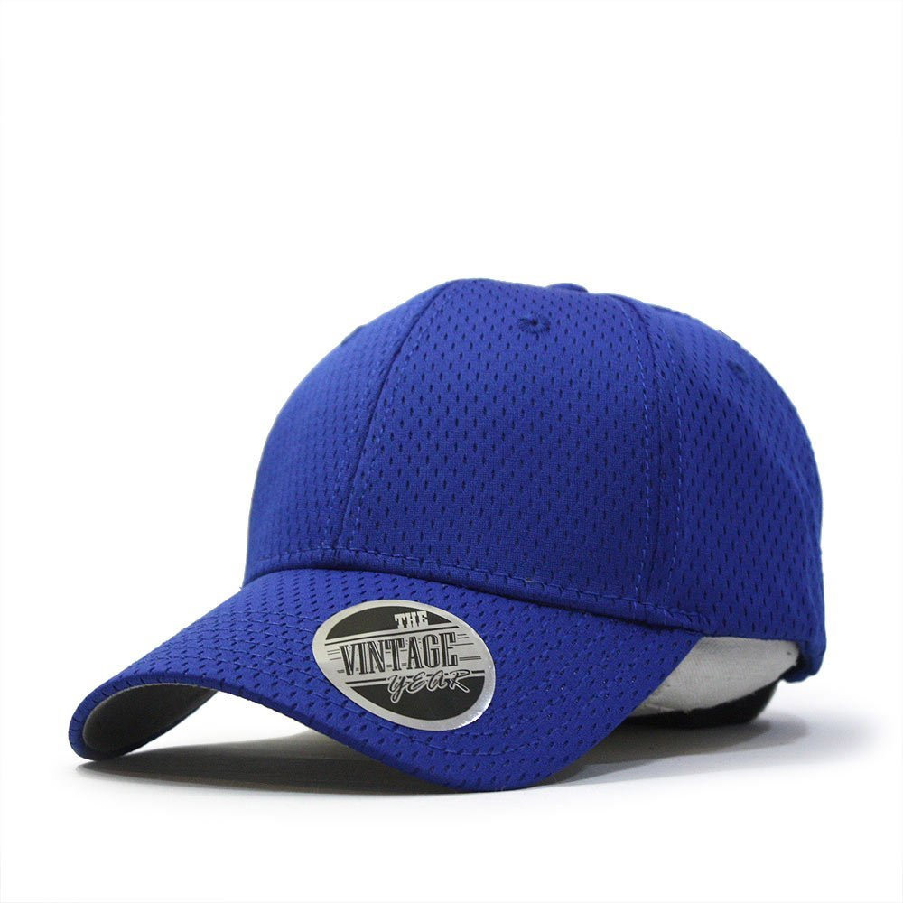 New Cool Mesh Sports Baseball Curved Structured Cap Orange Red Blue ...