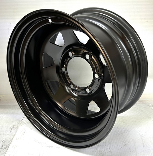 15X8 Inch 6 Lug Black Spoke Wheel Rim GMC Chevy 4x4 N158655 BS | eBay