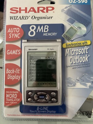 SHARP Wizard Organizer OZ-590 NEW | eBay