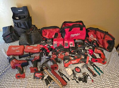 Milwaukee Tool Set. Everything In Image Is Included. Shipping May Vary ...