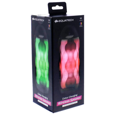 Equatech Bluetooth Wireless Speaker Colour Changing LED Rechargeable ...