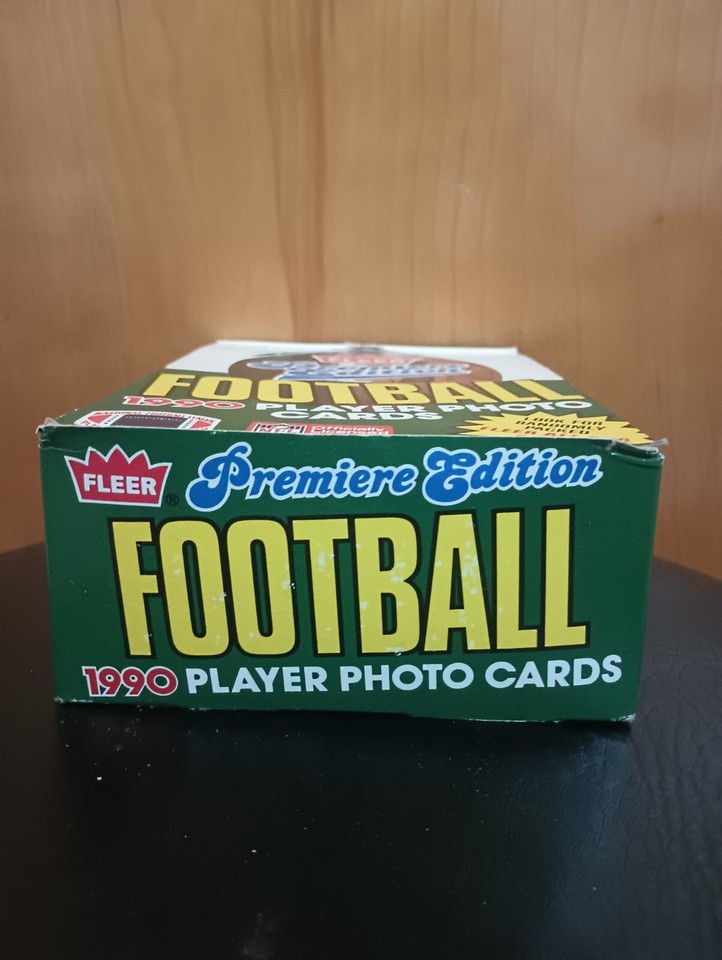 1990 Fleer Premiere Edition Football Cards Box | eBay