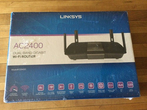 Linksys AC2400 E8400 Dual Band Gigabit Wi-Fi Router New Sealed | eBay