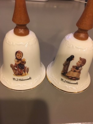 HUMMEL by GOEBEL set of 2 Porcelain Bells. FREE SHIPPING!! | eBay