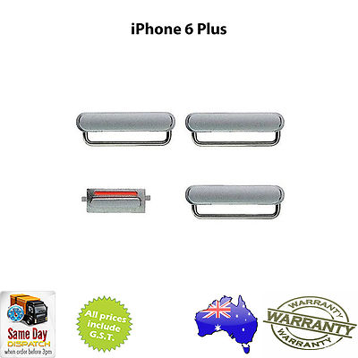 IPHONE 6 PLUS - Side Button Set (Volume x2, Power & Mute Buttons ...