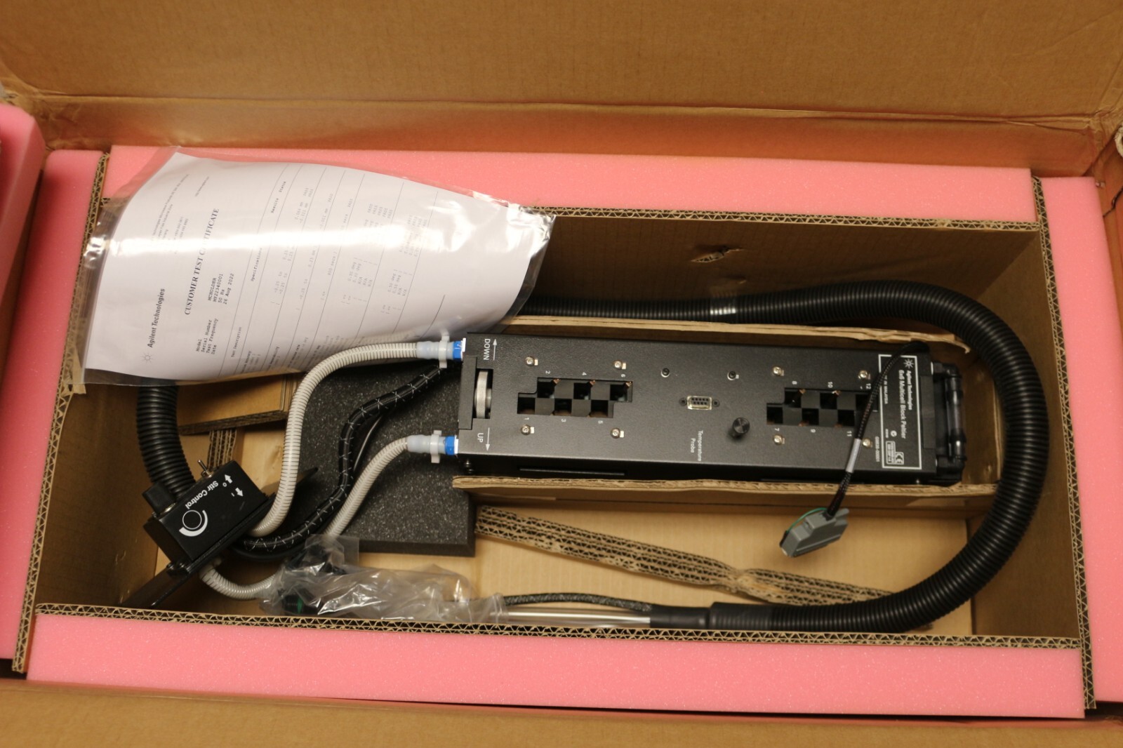 Agilent Thermostatted Multicell 12-Cell Holder, UV-Vis & UV-Vis-NIR ...