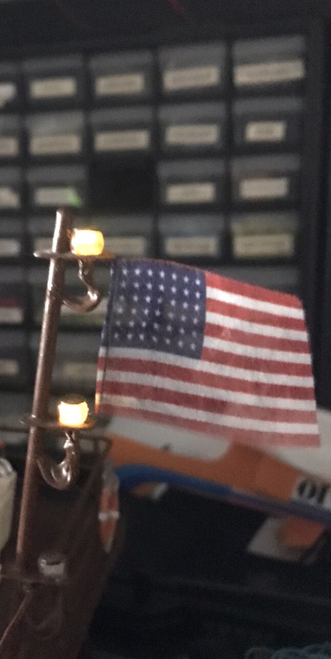 RC Tugboat Harbor Tug Boat LED Lights Set Navigation Towing 1/24 Models ...