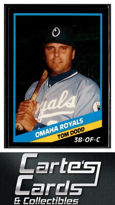 Tom Dodd 1988 CMC Omaha Royals #19 Kansas City Royals | eBay