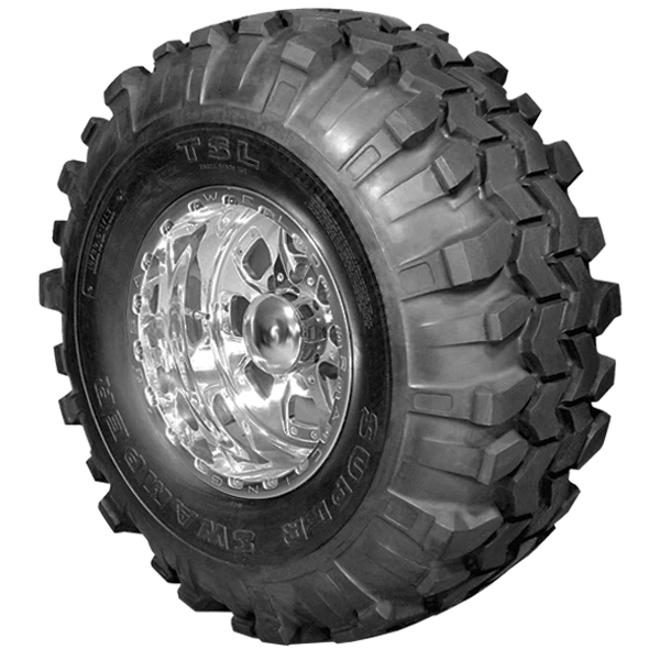 Swamper SSR Radial On 15x8 Tracker II Black, 49% OFF