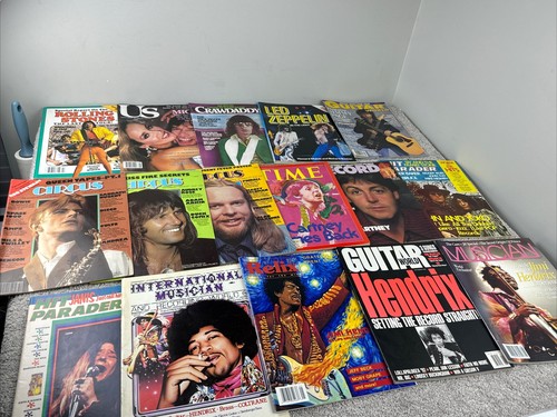 Circus Vintage 1970s 80s 90s Rock N Roll Magazines Lot of 22 Beatles ...