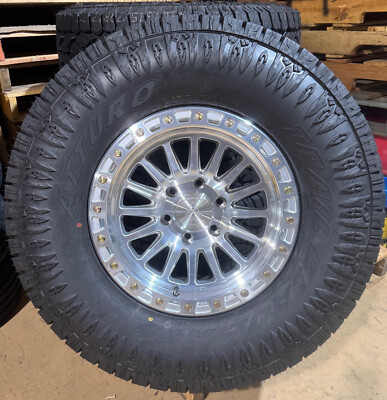 17x9 Arena A108 Trophy Wheels 35" Atturo AT Tires 6x5.5 GMC Sierra 1500 ...