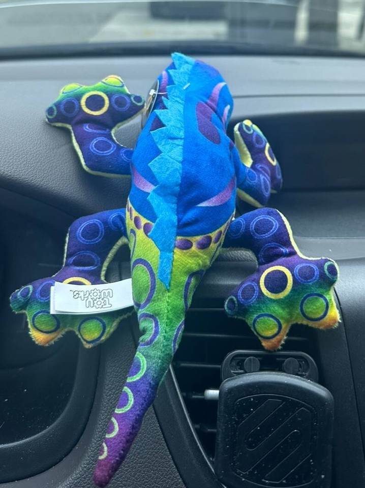 Igor Iguana Plush Toy – Realistic Green Reptile Stuffed Animal Lizard ...