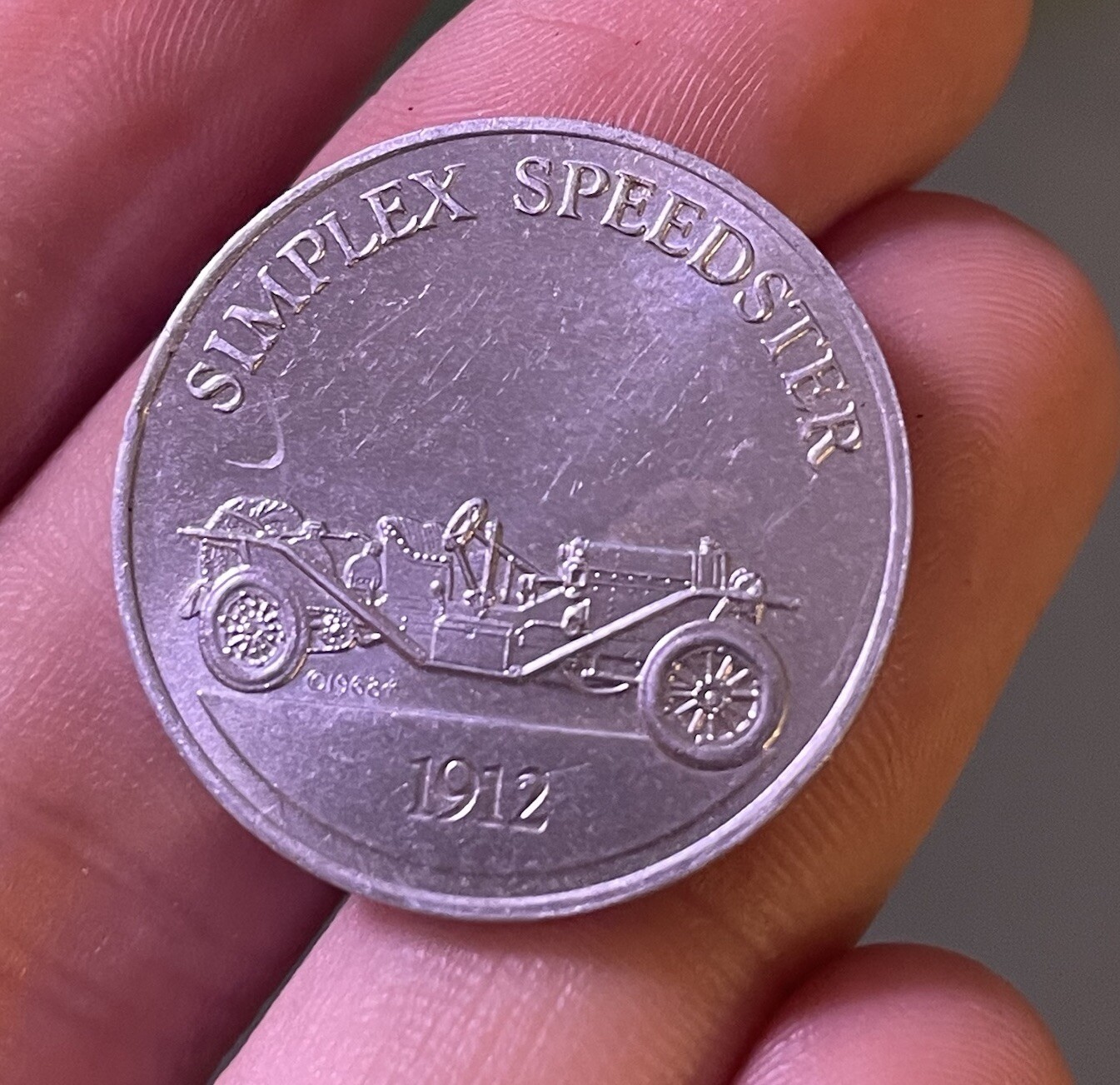 SIMPLEX SPEEDSTER 1912 SUNOCO DX ANTIQUE CAR COIN GAME SERIES 1 | eBay