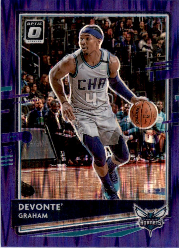 2020-21 Donruss Optic Purple Shock #12 Devonte' Graham | eBay