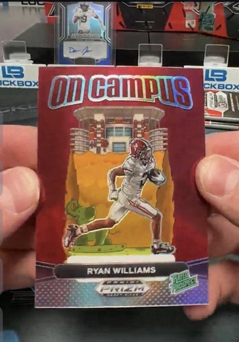 2025 Prizm Draft Picks Ryan Williams On Campus Case Hit | eBay