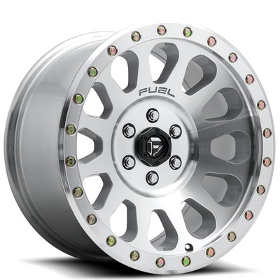 18x9" Fuel Wheels D647 Vector Machined Off-Road Rims (5 pcs) | eBay