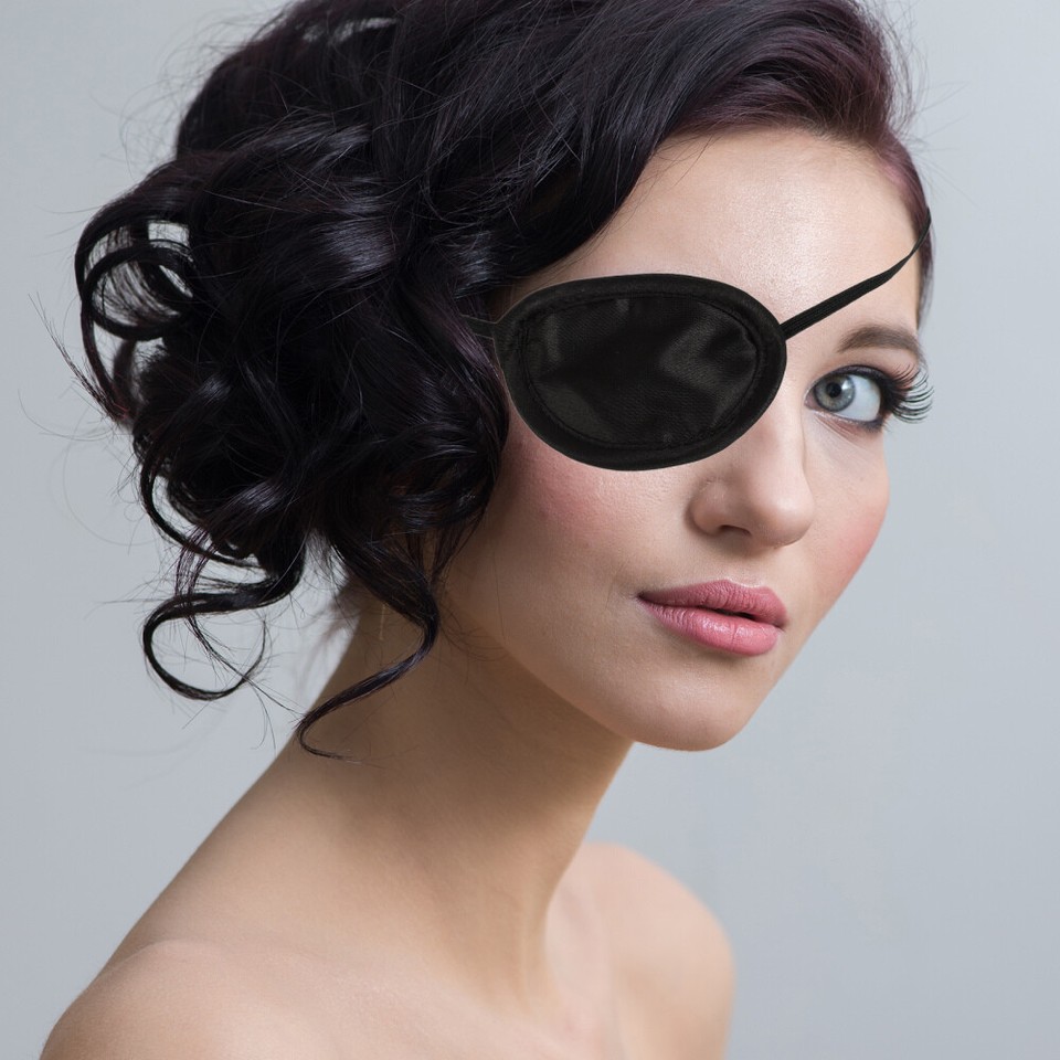 3 Pcs Black Eye Patch Strabismus Eye Patch Single Lazy Eye Patch | eBay