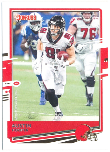 Austin Hooper - Cleveland Browns - 2020 Panini Donruss Football - Base ...