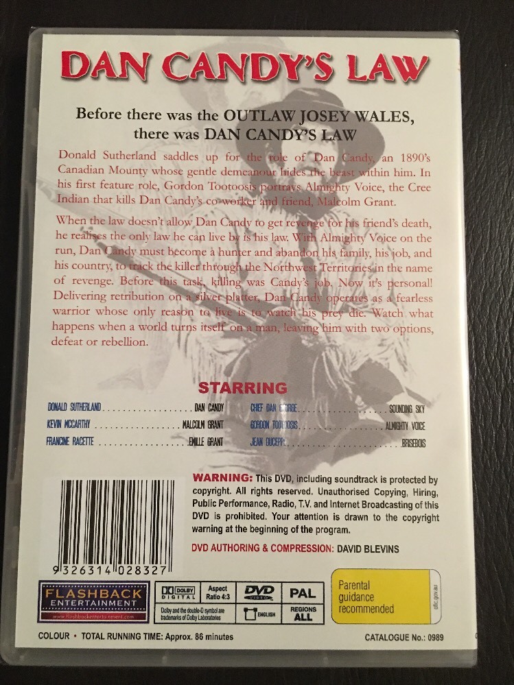 Dan Candy's Law - Brand New Sealed DVD - All Regions | eBay Australia