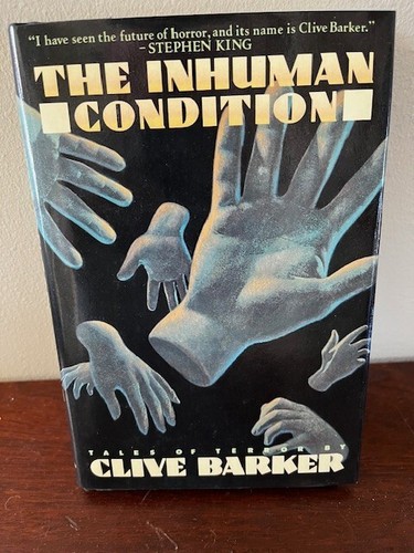 The Inhuman Condition Books of Blood IV, Clive Barker 1st ed 1986 like ...