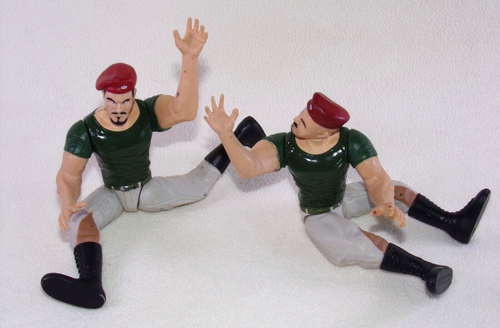 WWF 2 TUFF Truth Commission Interrogator & Rekon Figures Tag Team ...
