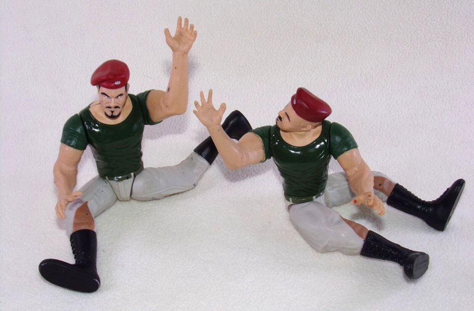 WWF 2 TUFF Truth Commission Interrogator & Rekon Figures Tag Team ...