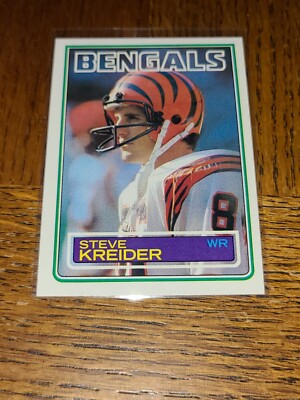 BENGALS STEVE KREIDER 1983 TOPPS #238 | eBay