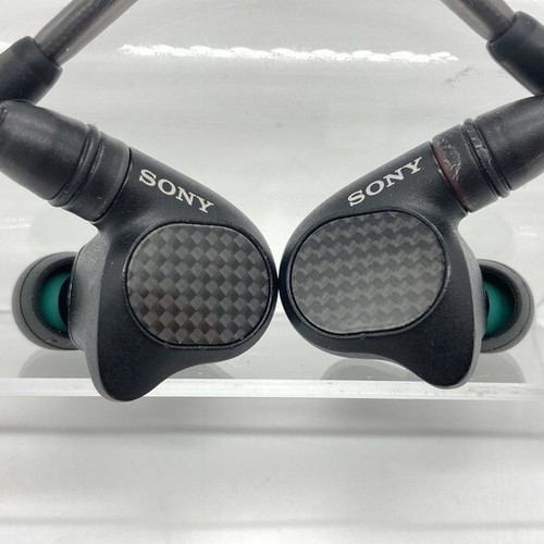 Sony IER-M9 Q in-Ear Monitor Headphones Hi-Res Black from japan Good ...