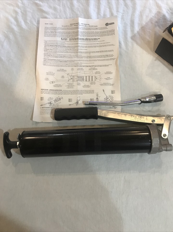 NAPA LUBRICATION EQUIPMENT 715-1241 LEVER ACTION GREASE GUN NIB NEW | eBay